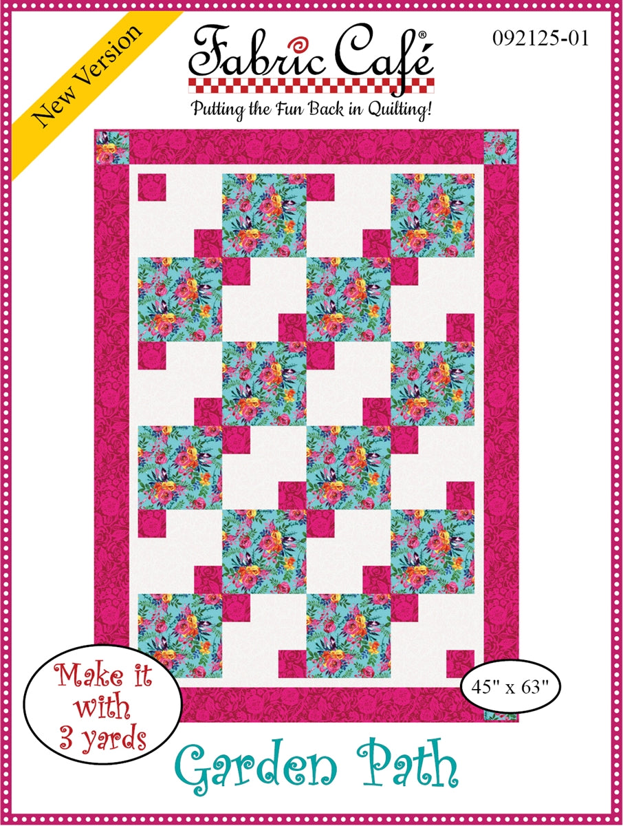 Garden Path 3-Yard Quilt Pattern – Fabric Café